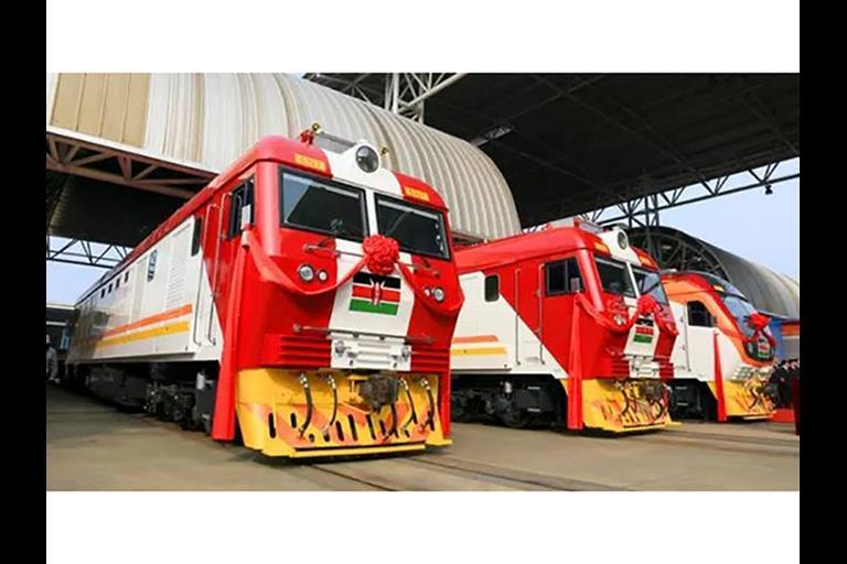 Kenyan standard gauge locomotives unveiled | News | Railway Gazette ...